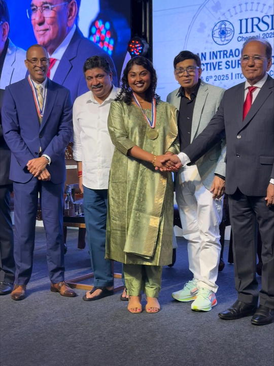 Nandini Venkateswaran, MD, Honored at Indian Intraocular Implant and ...